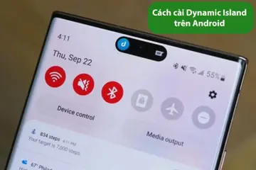 Cách cài Dynamic Island Android tương tự như iPhone đơn giản