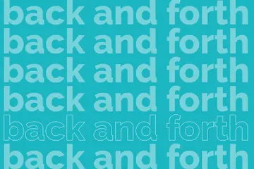 Back and forth là gì? Cách dùng thành ngữ chuẩn trong tiếng Anh