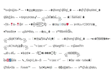 Kí tự đặc biệt FO4 – Mách bạn bí quyết đặt tên FIFA Online 4 cực chất ...