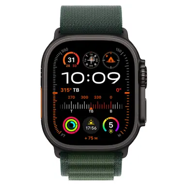 Apple Watch Ultra 2 2024 GPS + Cellular 49mm Viền Titan Đen Dây Alpine ...