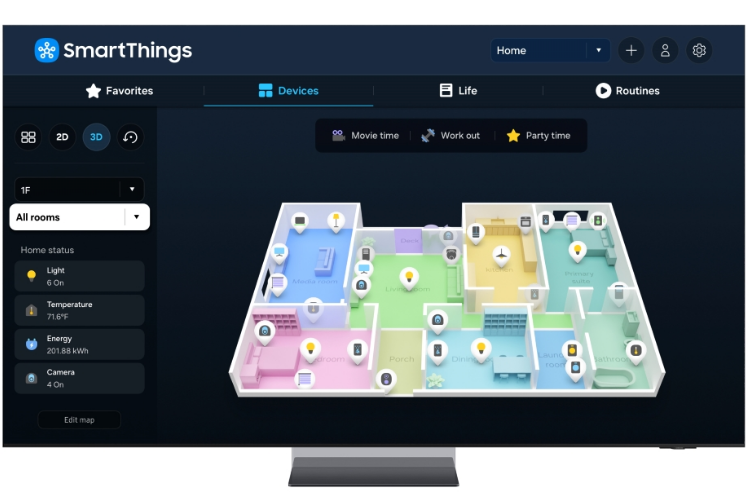 3D Map View trên tivi Samsung là gì? Mang lại lợi ích gì?