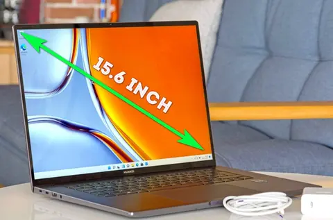 Màn hình 15.6 inch bằng bao nhiêu cm? Cách đổi nhanh inch sang cm
