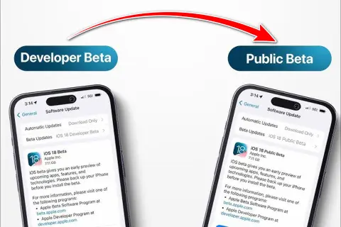 Cách chuyển iOS Developer Beta sang Public Beta nhanh chóng