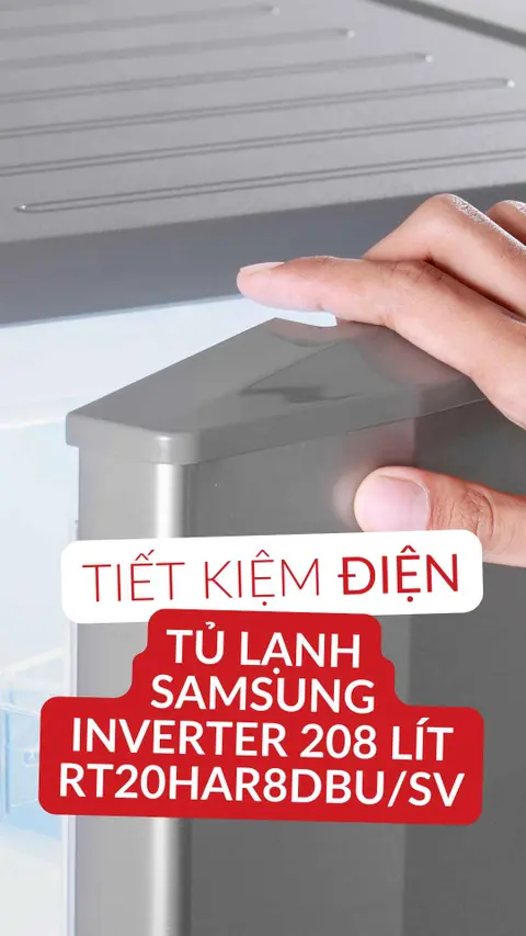 Tủ lạnh Samsung Inverter 208 lít RT20HAR8DBU/SV giá tốt, góp 0%
