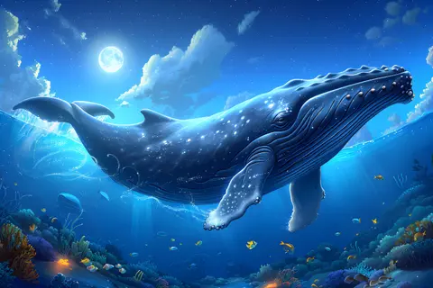 Tải ngay bộ 30+ hình nền cá voi fantasy cực chất, đẹp mê ly