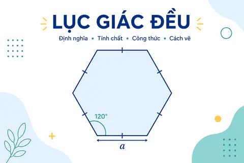 Lục giác đều là gì? Tính chất, công thức diện tích, chu vi và cách vẽ ...
