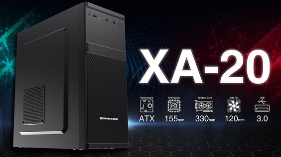 Case máy tính Xigmatek XA-20 | Cam kết chính hãng, giá tốt