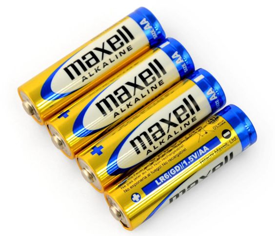 Pin Alkaline AA Vỉ 2 viên MAXELL LR6