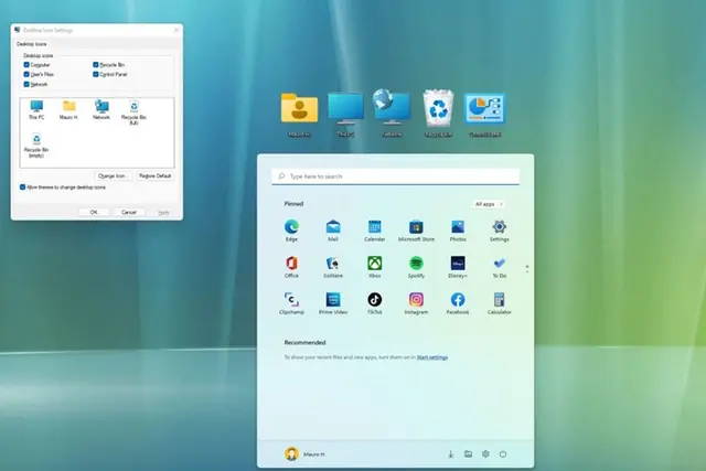 Cách đưa biểu tượng My Computer ra màn hình Windows 11