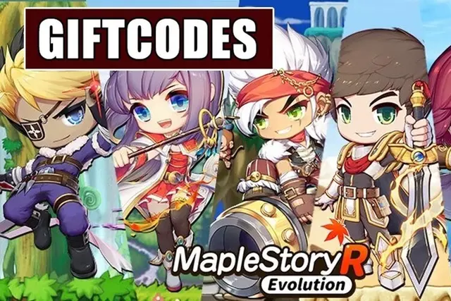 Cập nhật full code MapleStory R Evolution mới tháng 5/2024