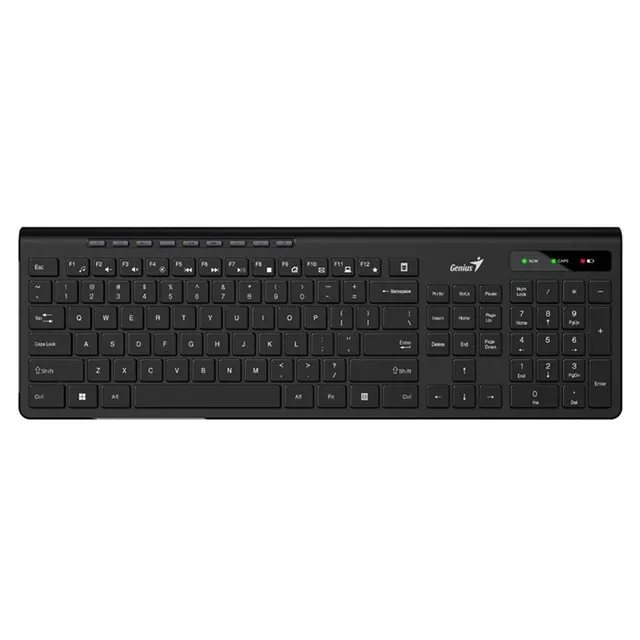 Bàn phím không dây Genius SlimStar 7230 | Gõ êm, tiện lợi