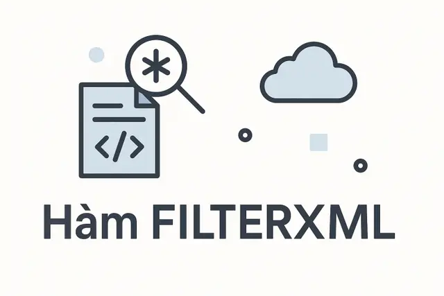 Tìm hiểu về hàm FILTERXML: Bí quyết giúp bạn xử lý dữ liệu XML