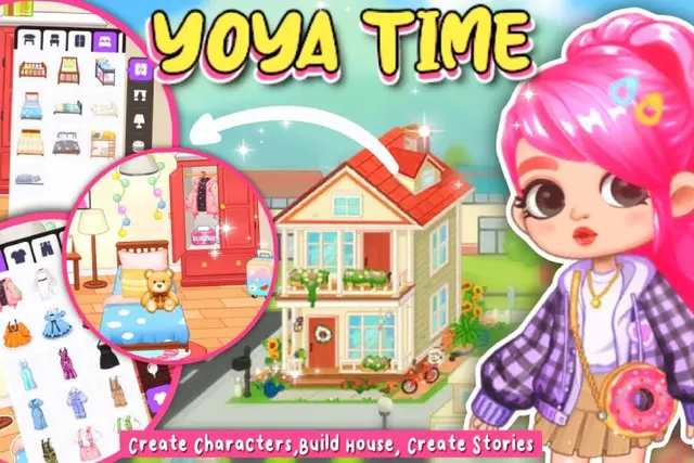 YoYa Time: Ứng dụng sáng tạo thế giới và nhân vật độc đáo