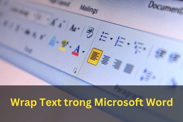 Hướng dẫn sử dụng Wrap Text trong Word khi chèn hình ảnh