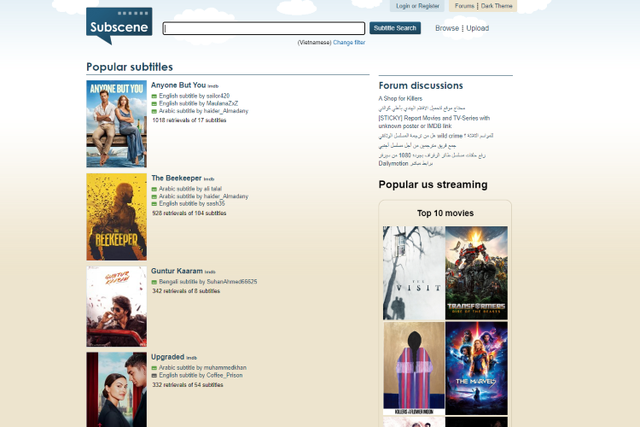 Subscene: Những điều cần biết về trang web phụ đề phim nổi tiếng