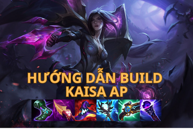 Kaisa AP mùa 14: Hướng dẫn build bảng ngọc, cách lên đồ mạnh nhất
