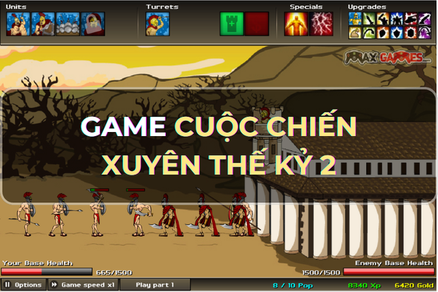 Cuộc Chiến Xuyên Thế Kỷ 2 - Tựa game chiến thuật cực hấp dẫn