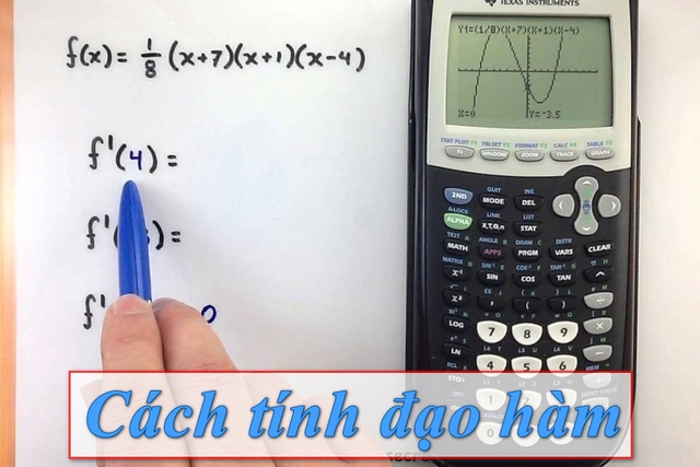 Bật mí các cách tính đạo hàm nhanh chóng và chính xác trong toán học