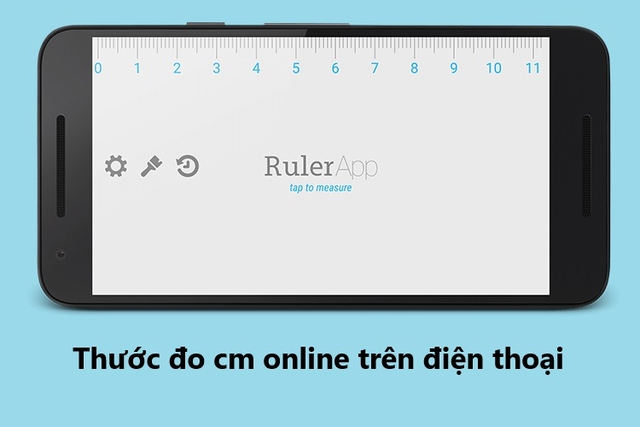 Tải Ruler App: Thước đo cm online trên điện thoại Android