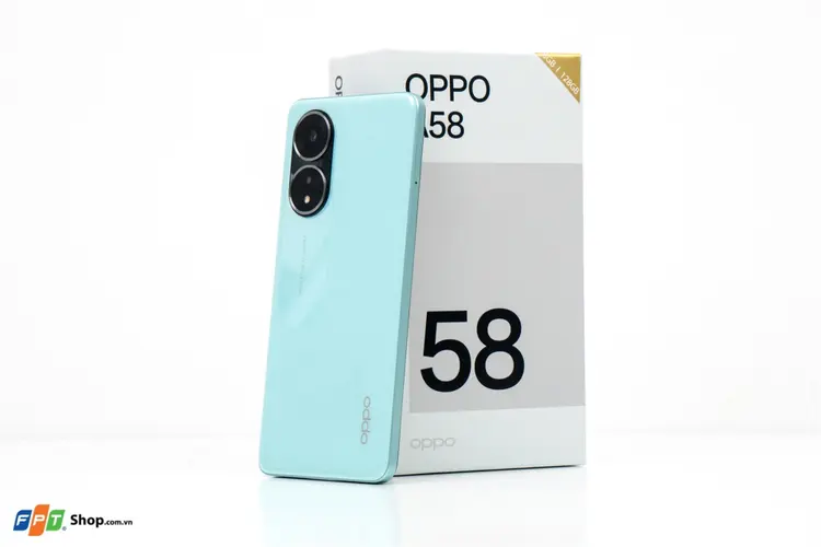 OPPO A58 8GB/128GB - Chính hãng, giá rẻ, có trả góp