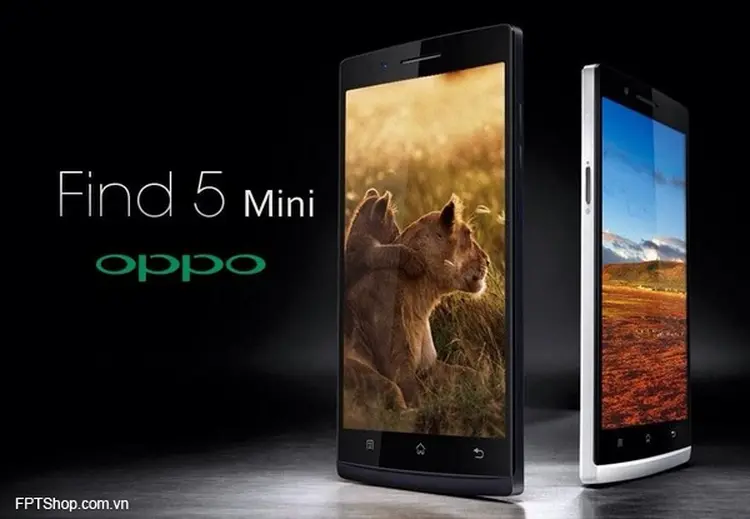 So sánh thiết kế, màn hình và hiệu năng Galaxy E5 với Oppo Find 5 Mini