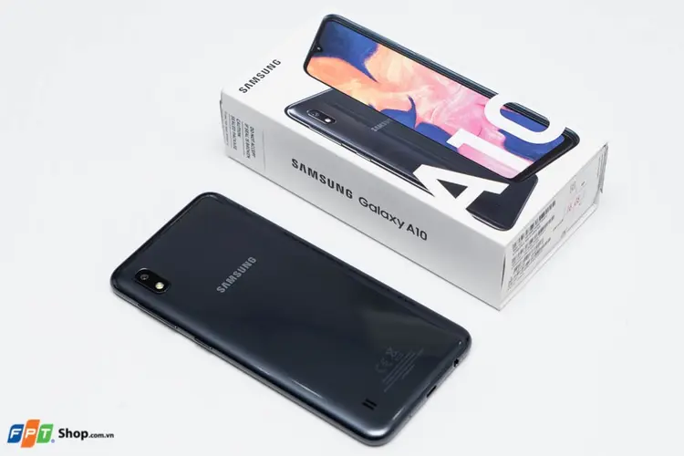 Samsung Galaxy A10 _ Vân tay trong màn hình, pin 4.000 mAh