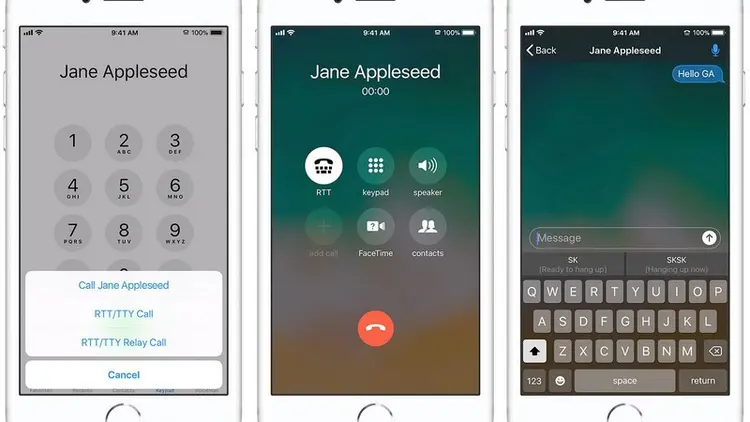 Thiết lập và sử dụng TTY hoặc RTT trên iPhone