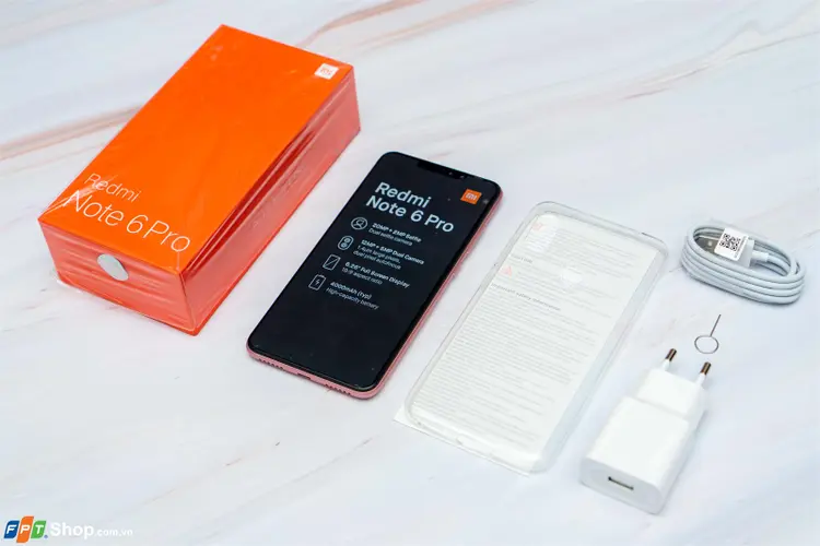 Xiaomi Redmi Note 6 Pro 64GB, khuyến mãi hấp dẫn