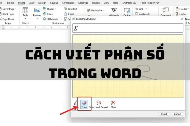 3 cách viết phân số trong word cực chuẩn mà bạn cần biết