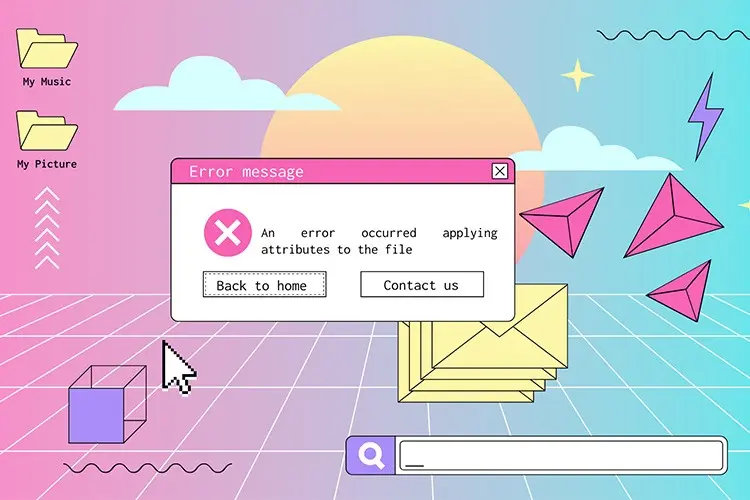 Khắc phục lỗi "An error occurred applying attributes to the file"