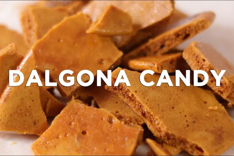 Cách làm kẹo đường Hàn Quốc - Dalgona dễ dàng ngay tại nhà