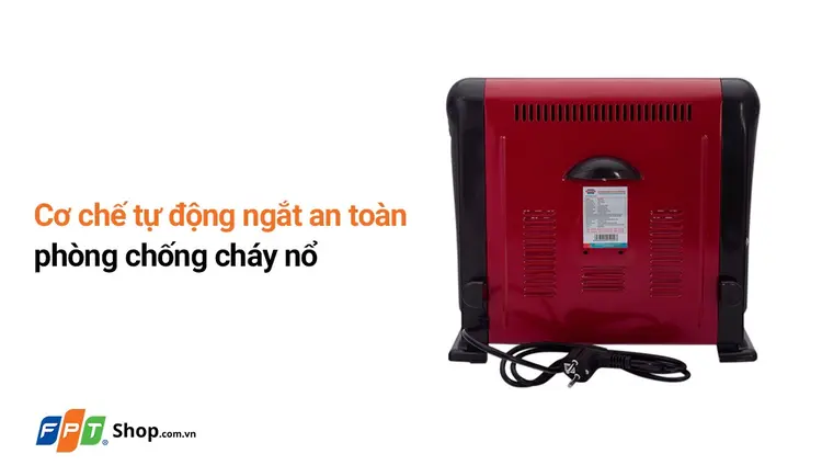 Sưởi điện hồng ngoại 2 bóng Sunhouse SHD7013 chính hãng, giá rẻ