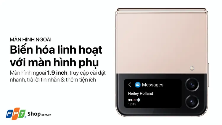 Samsung Galaxy Z Flip 4 | Giảm giá sốc, trả góp 0%