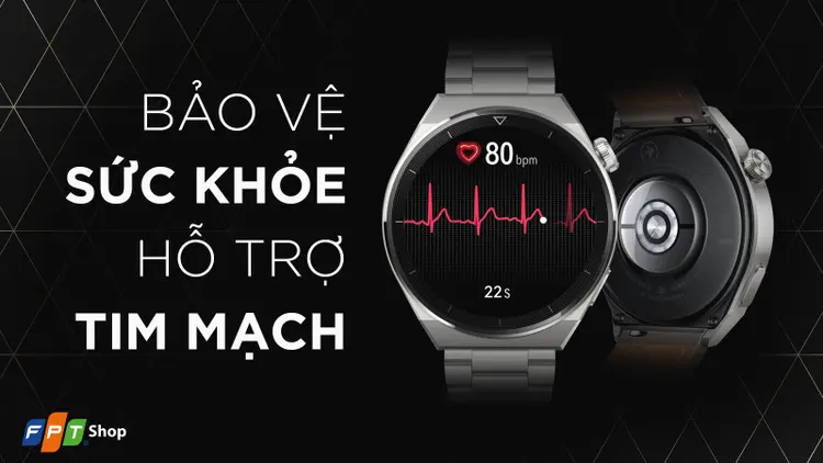 Đồng hồ Huawei GT 3 Pro | Hỗ trợ sức khoẻ