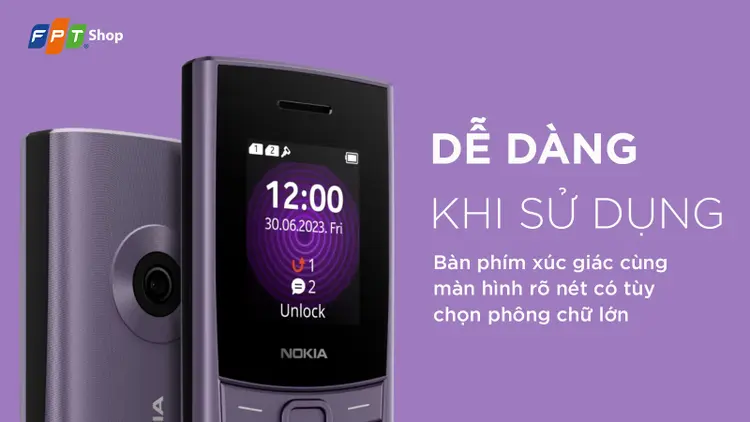 Nokia 110 DS Pro 4G | Giá siêu rẻ, có thu cũ