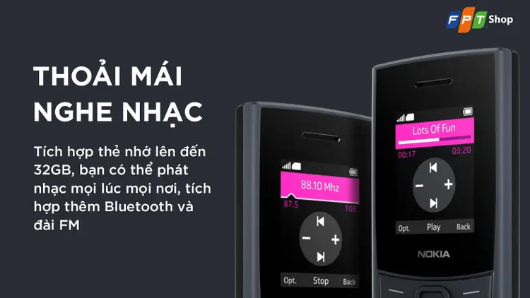 Nokia 110 DS Pro 4G | Giá siêu rẻ, có thu cũ