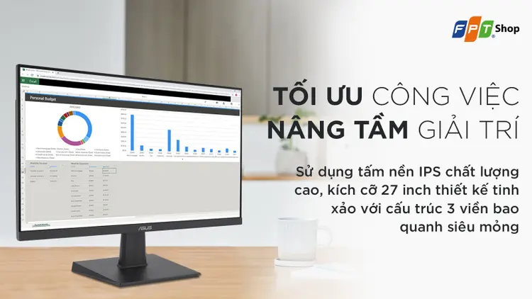 Màn hình Asus VA27EHF 27 inch/FHD/IPS/100hz | Chính hãng