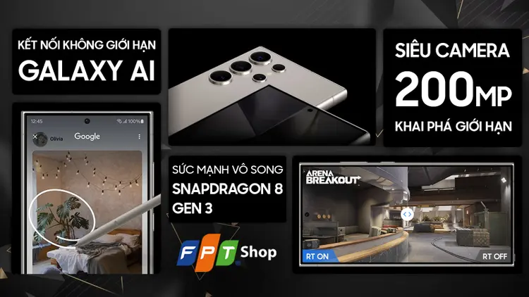 Samsung S24 Ultra | Giá tốt nhất, trả trước 0 đồng