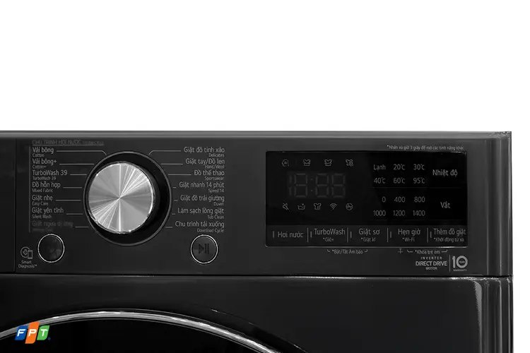 Máy giặt LG AI DD Inverter 12 Kg FV1412S3B - Giá ưu đãi