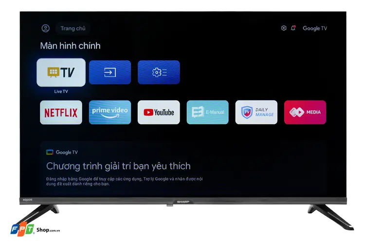 Tivi Sharp 2T-C32GH3000X 32 inch | Giá ưu đãi, giao ngay