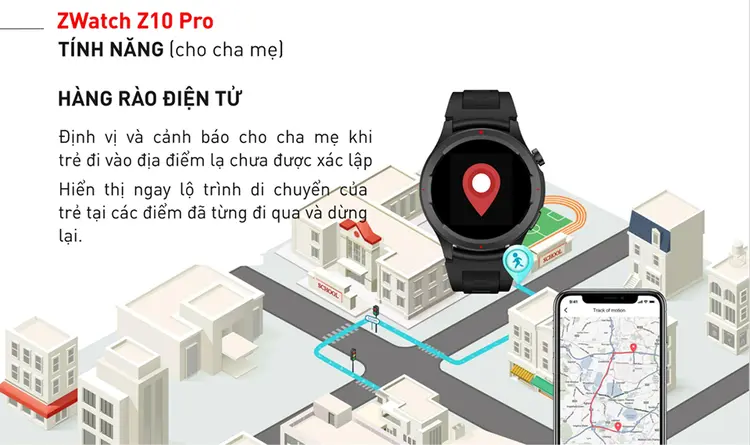 Đồng hồ Zwatch Z10 Pro chính hãng, giá rẻ