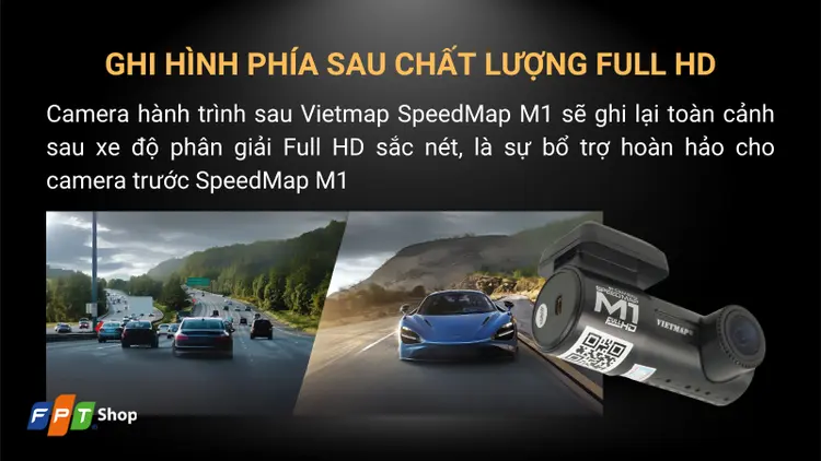 Camera hành trình sau Vietmap Speedmap M1 | Giá rẻ, giao nhanh 1H