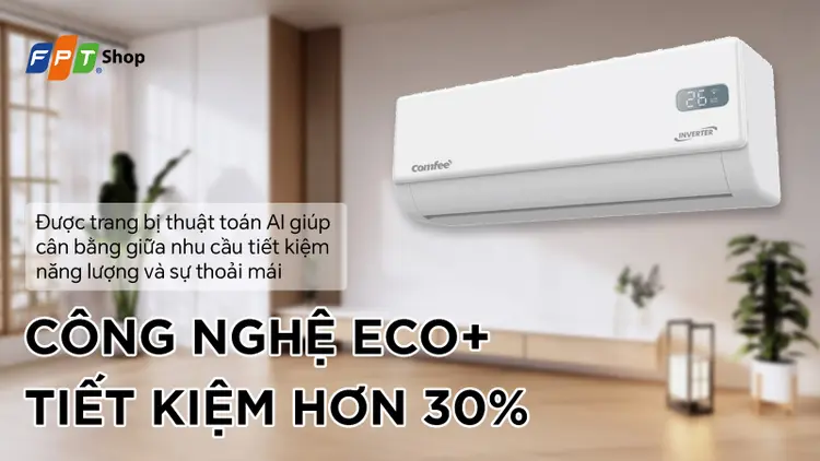 Máy lạnh Comfee CFS-13VGPF Inverter 1.5 HP | Giá rẻ, góp 0%