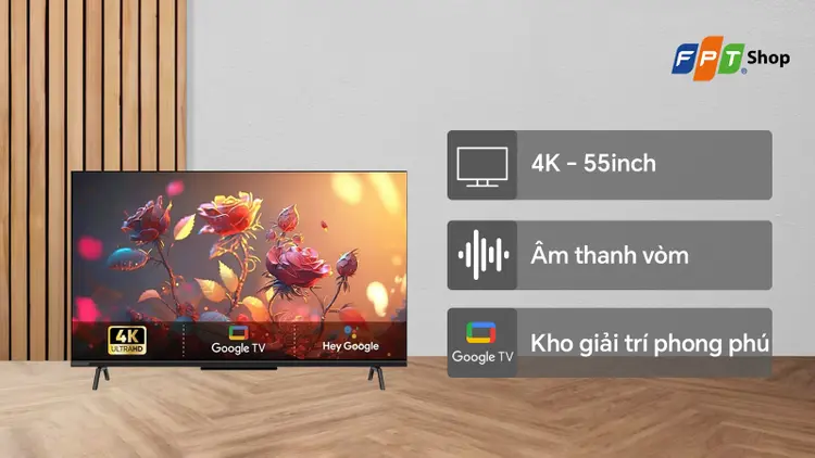 Tivi Coocaa 55Y68 55 inch 4K | Giá tốt, nhiều ưu đãi