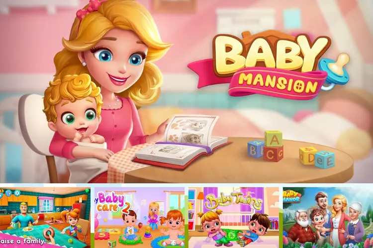 5 game chăm sóc em bé hấp dẫn giúp phát triển kỹ năng làm cha mẹ
