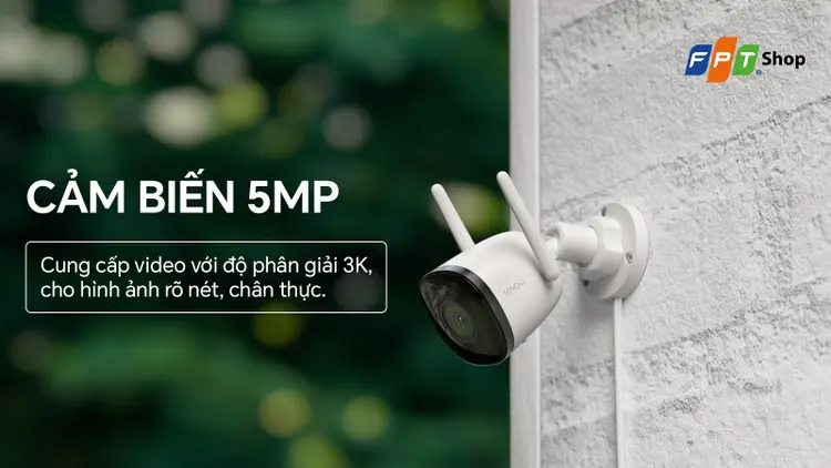 Camera IP ngoài trời 5MP Imou IPC-F52P chính hãng, giá tốt