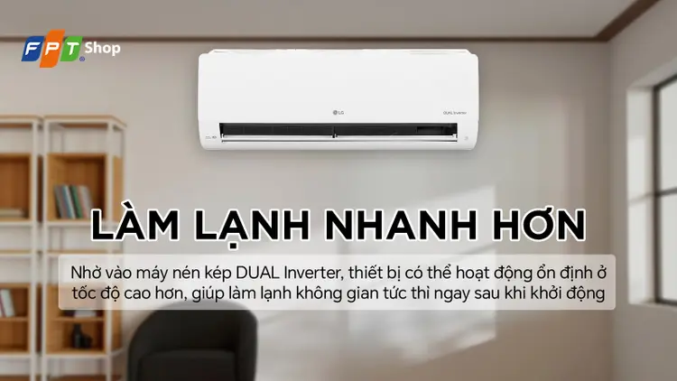 Máy lạnh LG Inverter 1.5 HP IEC12G1 - Giá ưu đãi, giao ngay