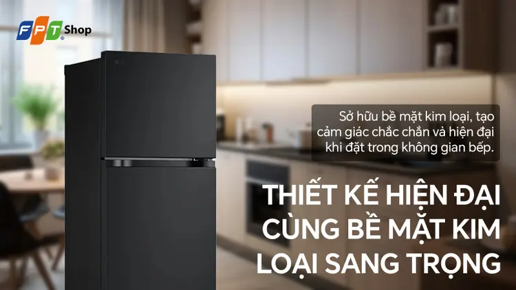 LG Inverter 266 lít LTB26BLM chính hãng, giá rẻ