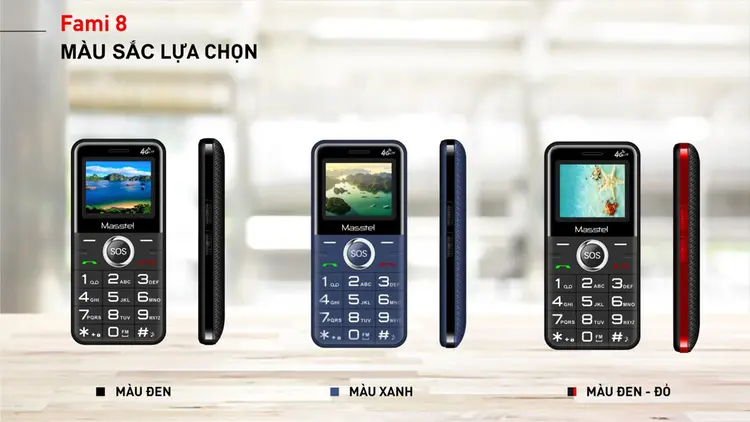 Masstel Fami 8 4G chính hãng, giá rẻ