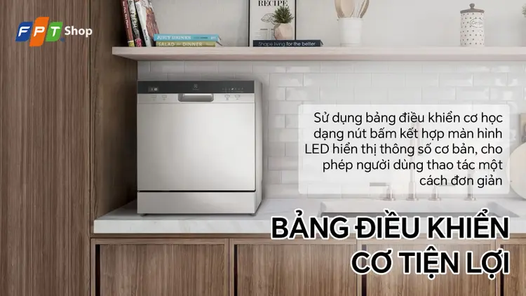 Máy rửa chén mini Electrolux EFC3862MS - Giá rẻ, giao ngay